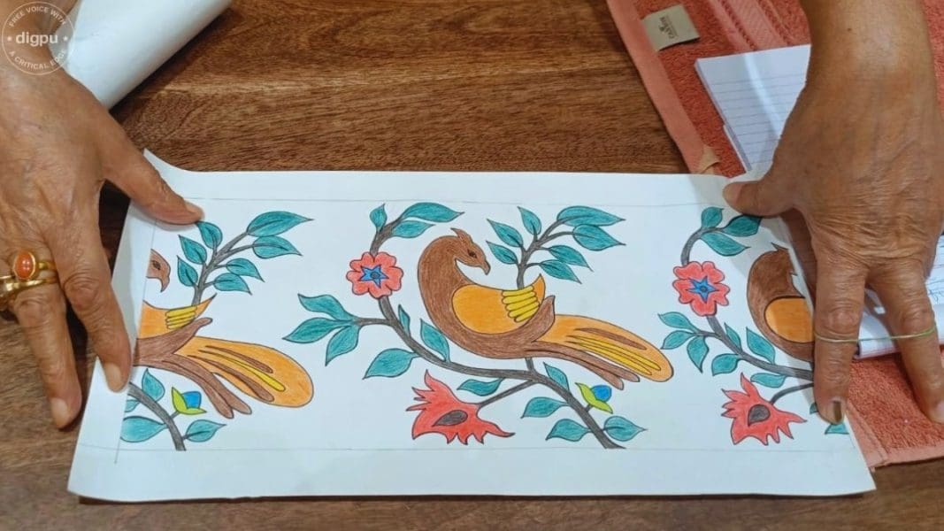 Biren Kumar Basak: The master weaver who hand weaves epics in sarees - Digpu News