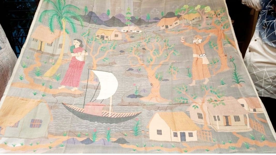 Biren Kumar Basak: The master weaver who hand weaves epics in sarees - Digpu News
